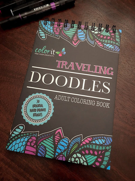 travel coloring book