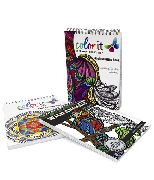 Each Day In March: Win A Set Of 3 Coloring Books – ColorIt