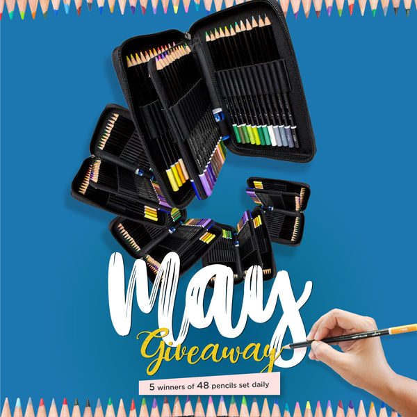 May 2018 Colored Pencil Set Giveaway – ColorIt