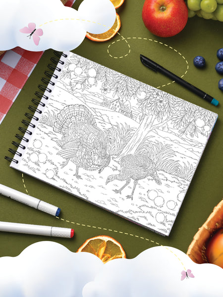 harvest moon coloring book