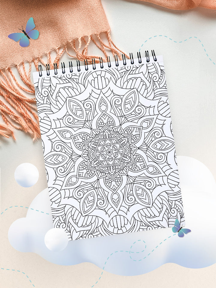 Adult Coloring Books - Hardback Covers | Spiral Binding | Artist Paper ...