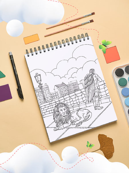 modern coloring pages