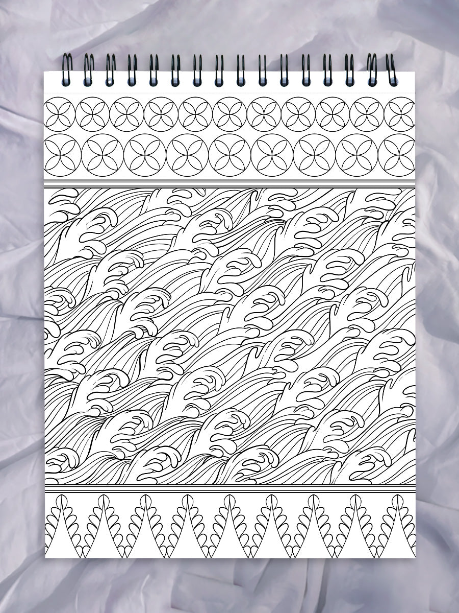 ColorIt Colorful Patterns Coloring Book for Adults