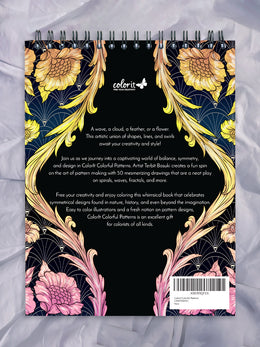 ColorIt Colorful Patterns Coloring Book for Adults