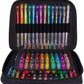 48 GLITTER Gel Pen Set, 48 Ink Refills, Travel Case & Gift Box – ColorIt