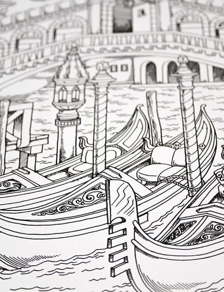 around the world coloring book