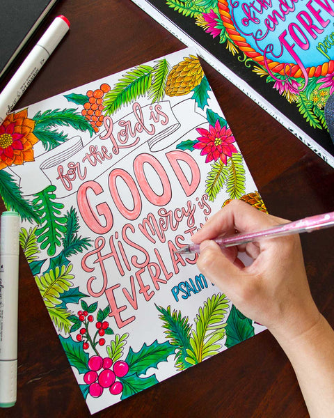 Colorful Scriptures Illustrated By Terbit Basuki – ColorIt