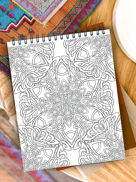 pattern coloring pages for adults