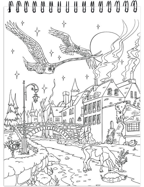 the four seasons coloring book