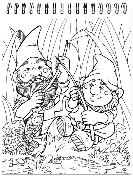 david the gnome coloring book