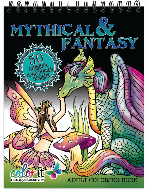 fantasy collection coloring book
