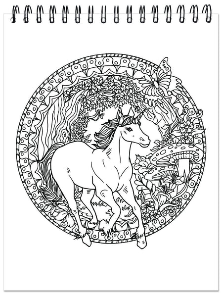 mystical coloring pages
