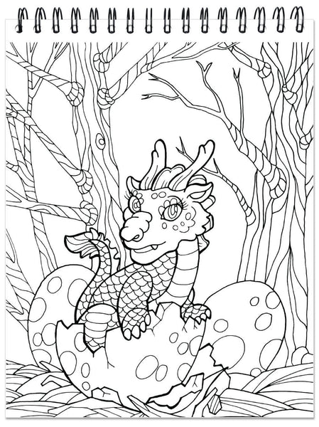 bad dragon adult.coloring.book