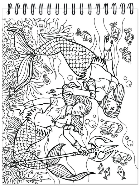 fantasy adult coloring