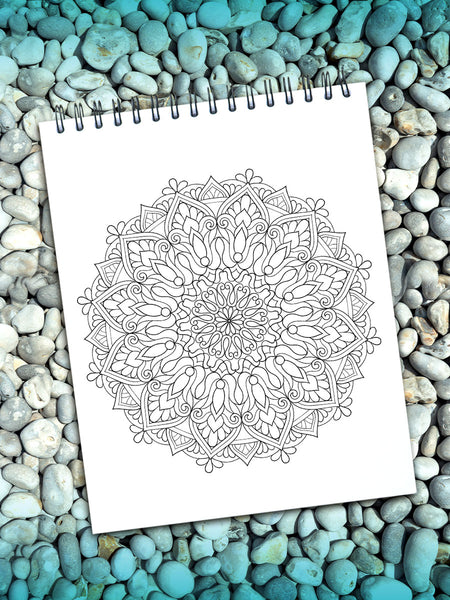difficult mandala coloring pages for adults